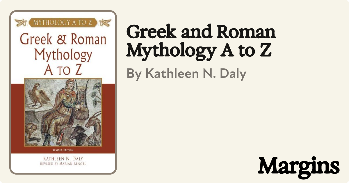 Greek and Roman Mythology A to Z