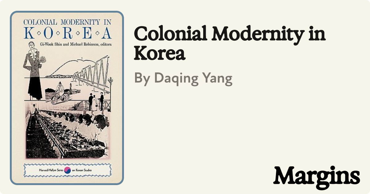 Colonial Modernity in Korea