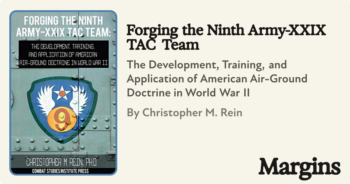 Forging the Ninth Army-XXIX TAC Team