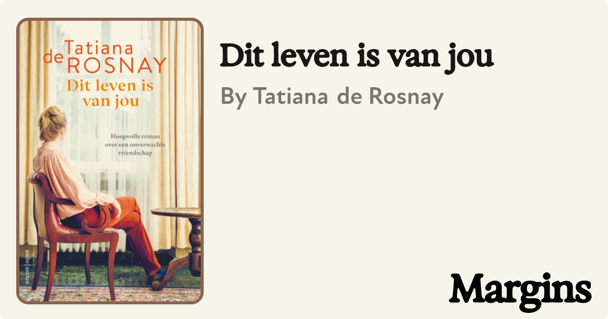 Dit leven is van jou