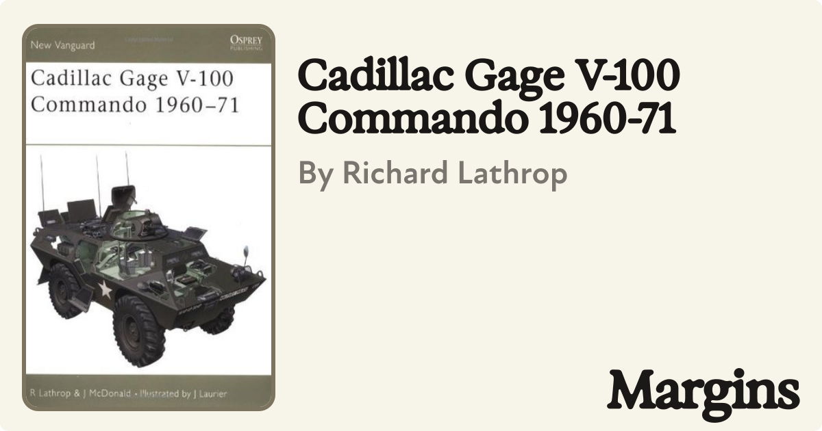 Cadillac Gage V-100 Commando 1960-71