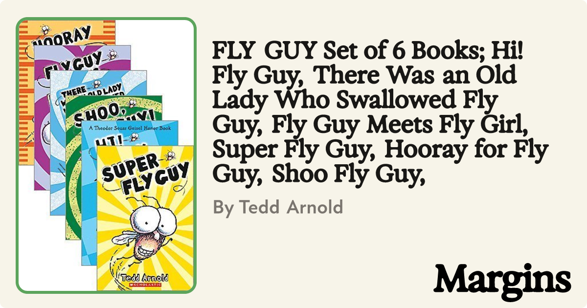 FLY GUY Set of 6 Books; Hi! Fly Guy, There Was an Old Lady Who ...