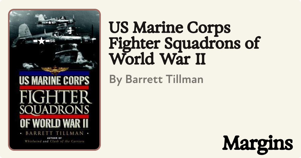 US Marine Corps Fighter Squadrons of World War II