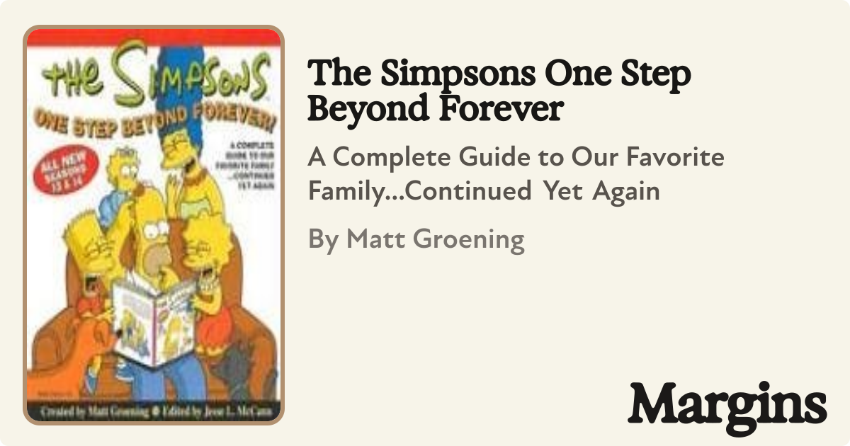 The Simpsons One Step Beyond Forever
