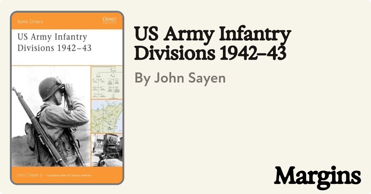US Army Infantry Divisions 1942–43