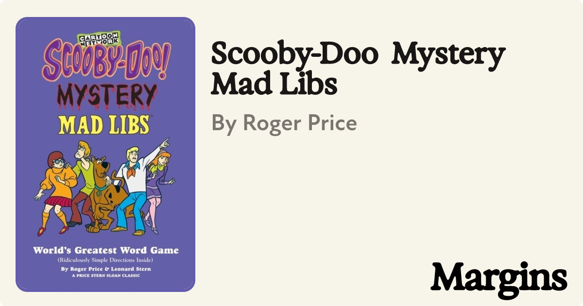 Scooby-Doo Mystery Mad Libs