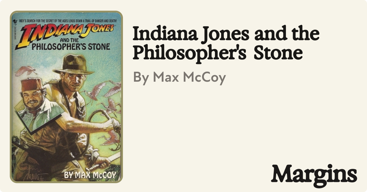 Indiana Jones and the Philosopher's Stone
