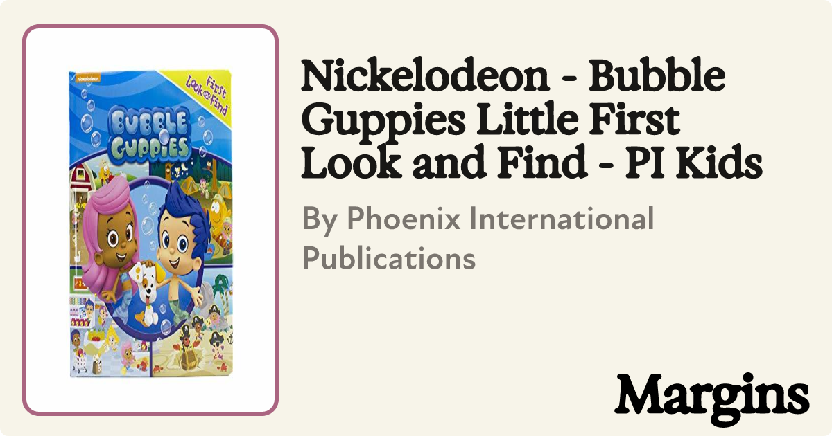 Nickelodeon - Bubble Guppies Little First Look and Find - PI Kids