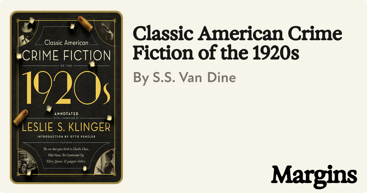 Classic American Crime Fiction of the 1920s
